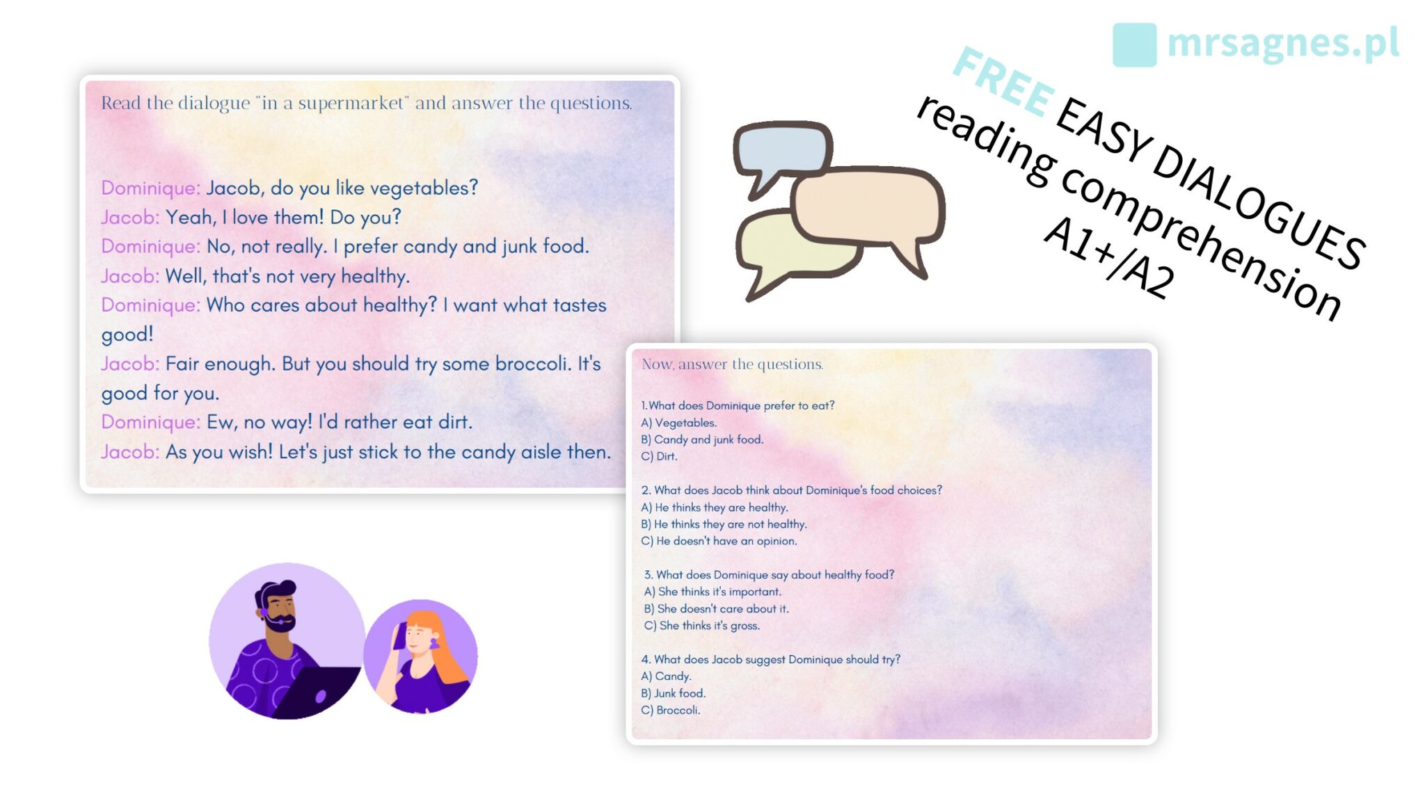 EASY DIALOGUES a1+/a2